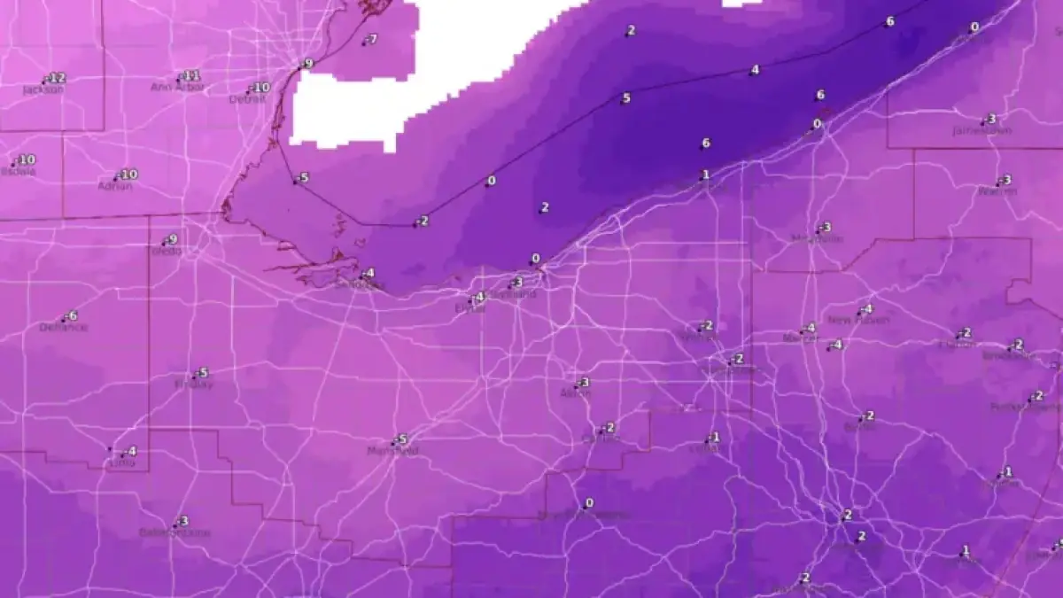Severe Cold Weather Hits NE Ohio, Prepares Region for Major Weekend ...