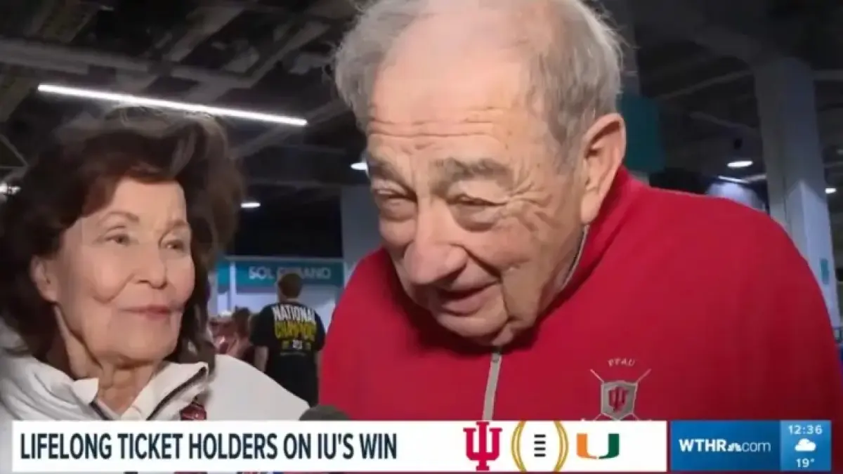Dedicated Indiana Fan Celebrates ‘Privilege’ of Witnessing National ...